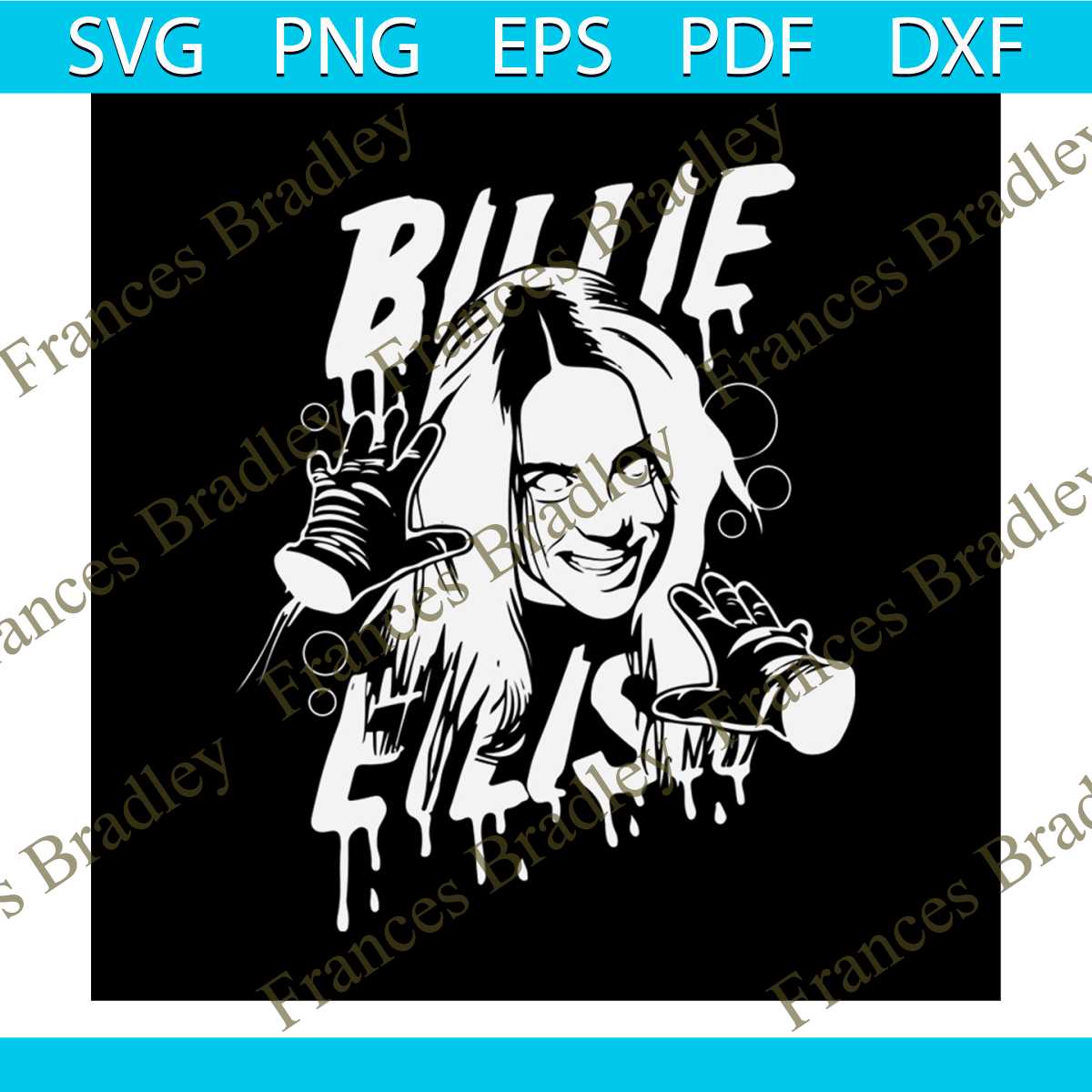 Billie Eilish Svg, Famous People Svg, Billie Eilish, Billie | Inspire ...