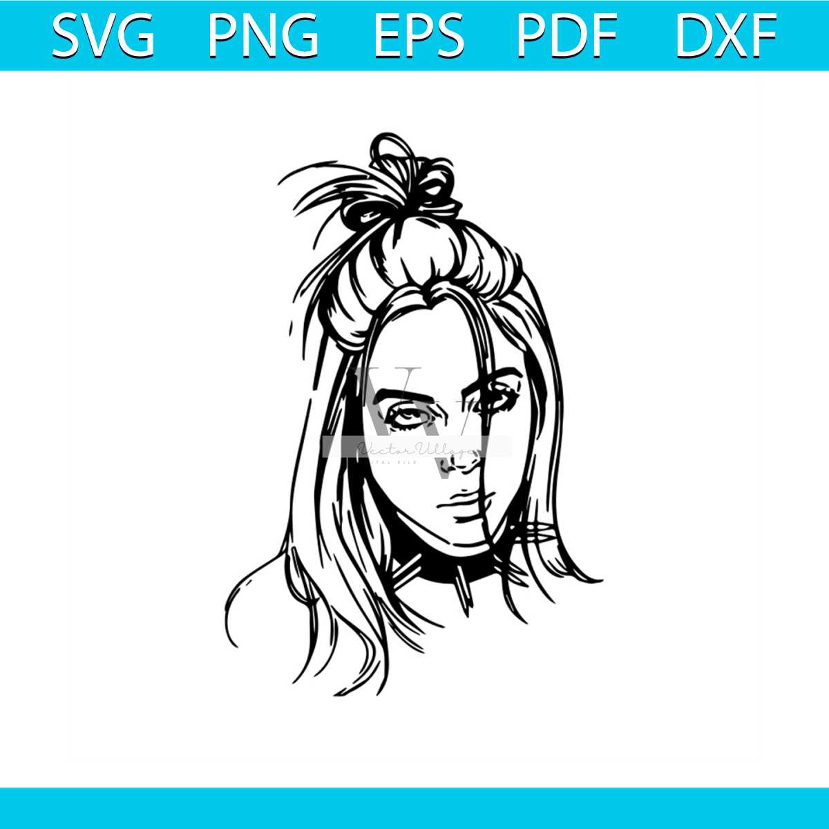 Billie Eilish Svg, Famous People Svg, Billie Eilish, Billie | Inspire ...