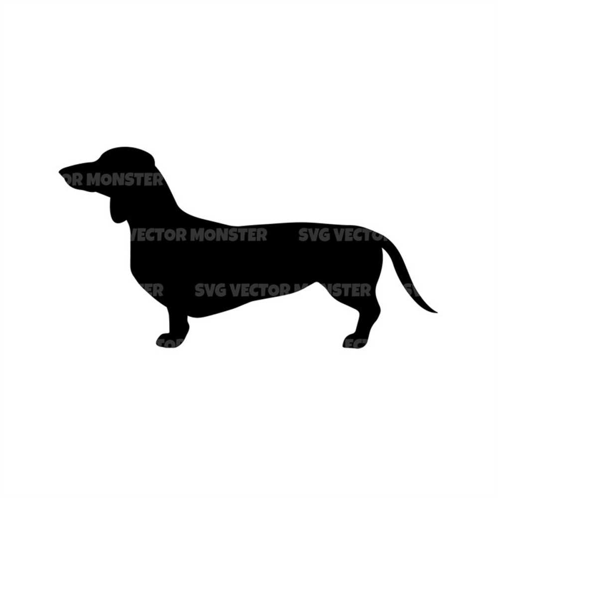 Dachshund Svg, Dog Svg, Vector Cut file for Cricut, Silhouet | Inspire ...