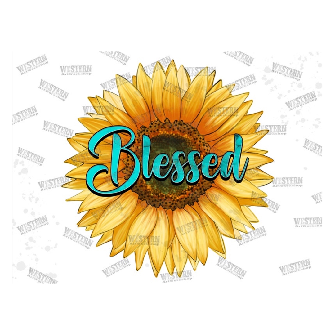 Blessed Sunflower Png, Blessed Png, Hand Drawing, Sunflower | Inspire ...