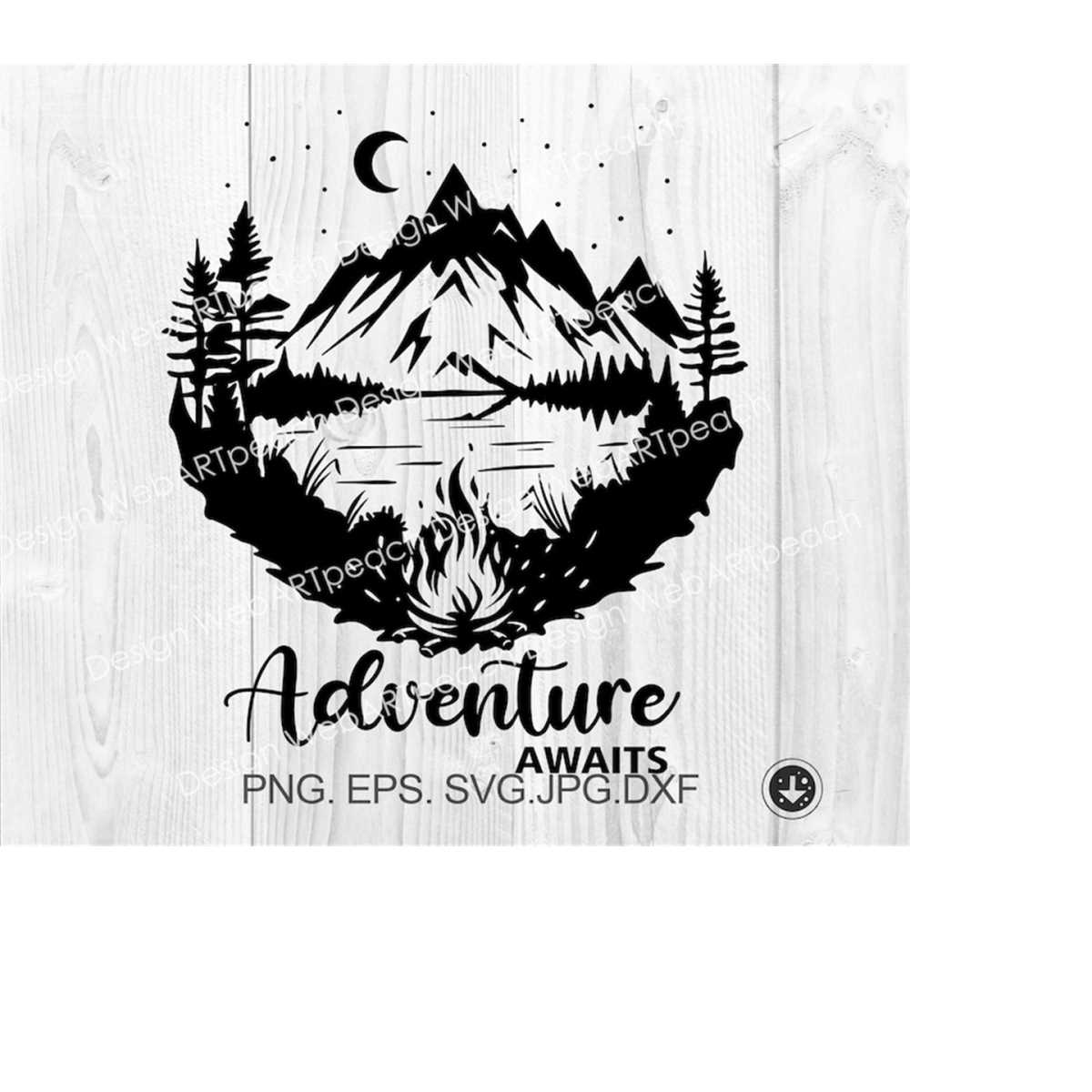 Adventure Awaits SVG , Cut File ,Cricut ,Commercial Use , Si | Inspire ...
