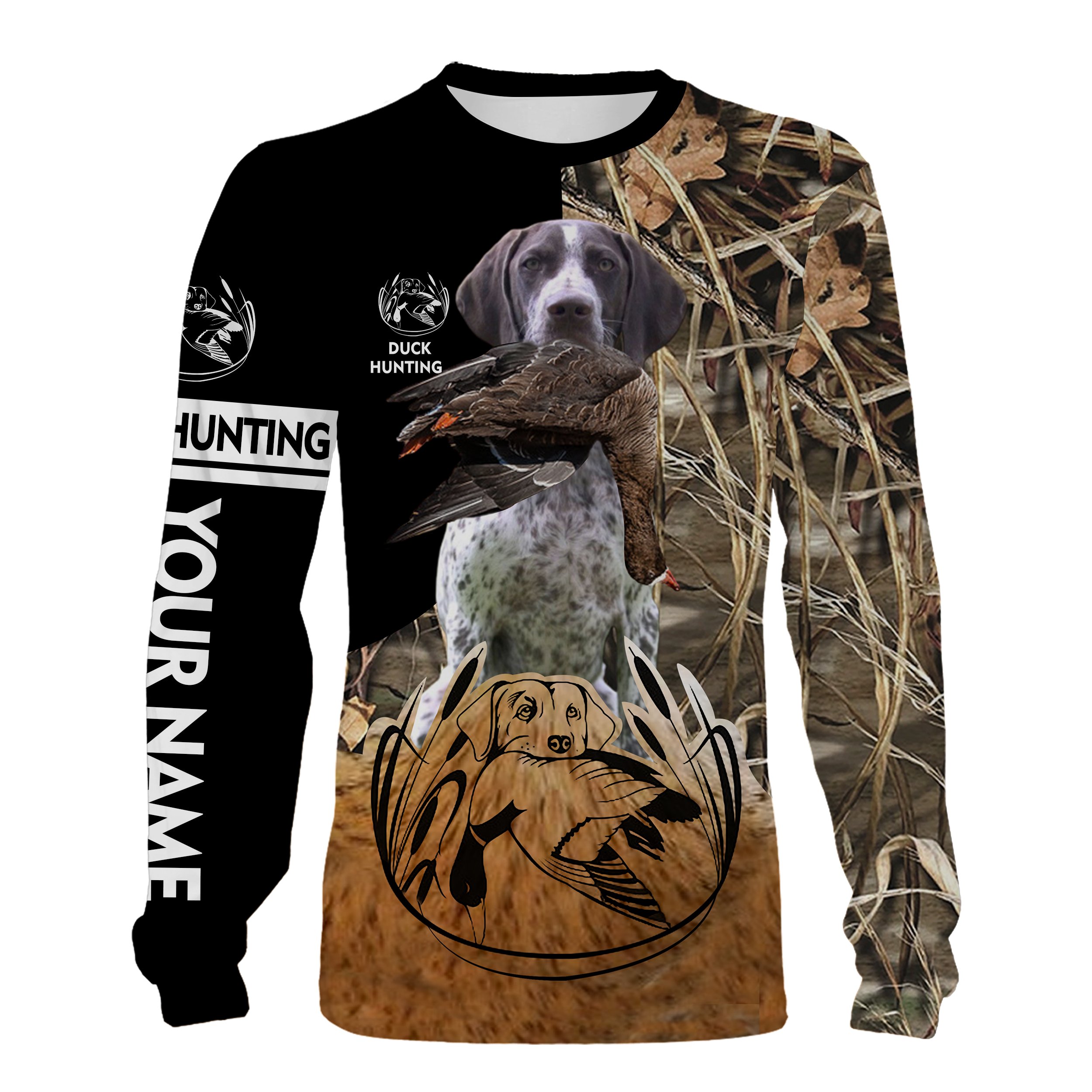 Duck Hunting With GSP German Shorthaired Pointer Custom Name | Inspire ...