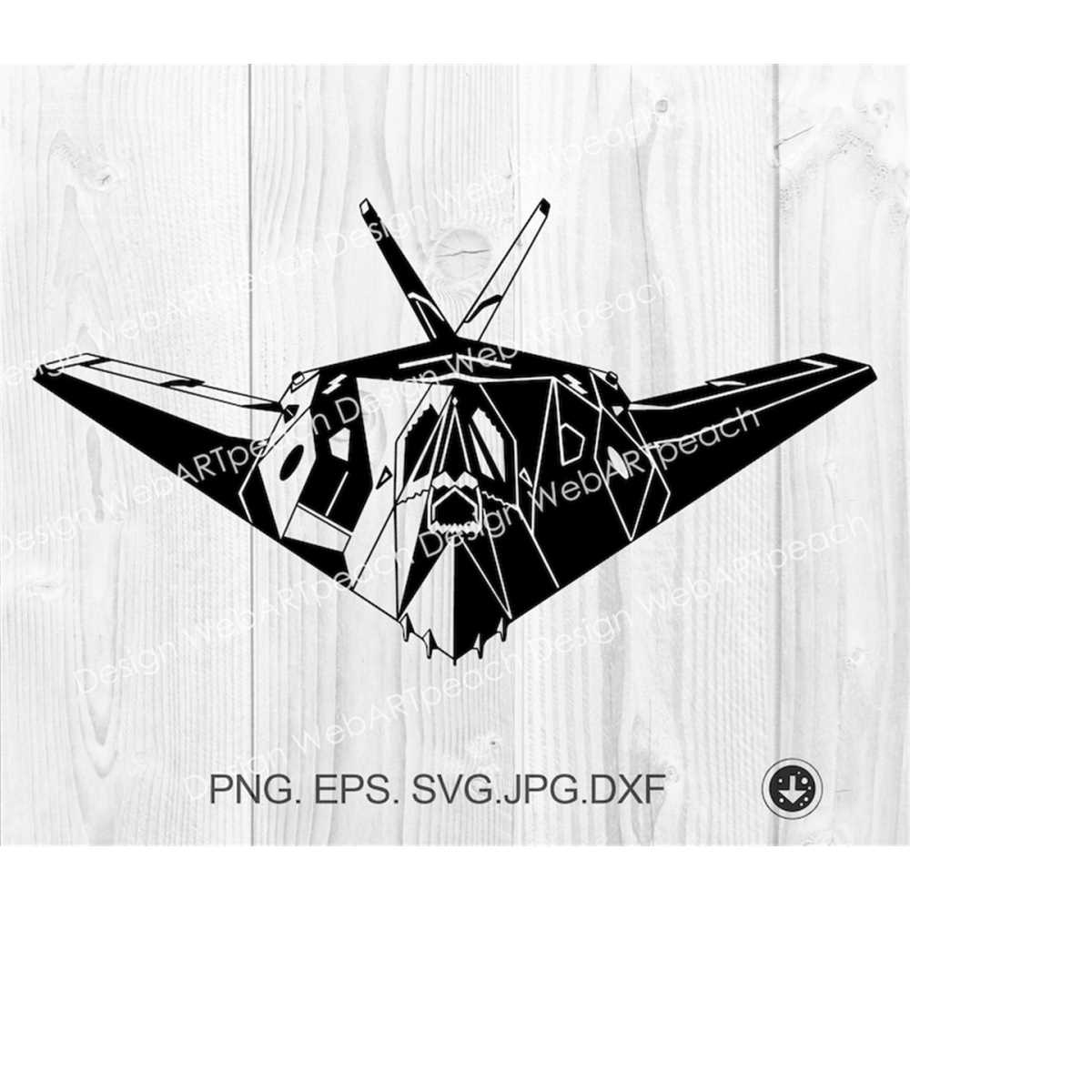 Lockheed F-117 Nighthawk SVG Jet fighter F-117 svg,F-117 Mil - Inspire ...