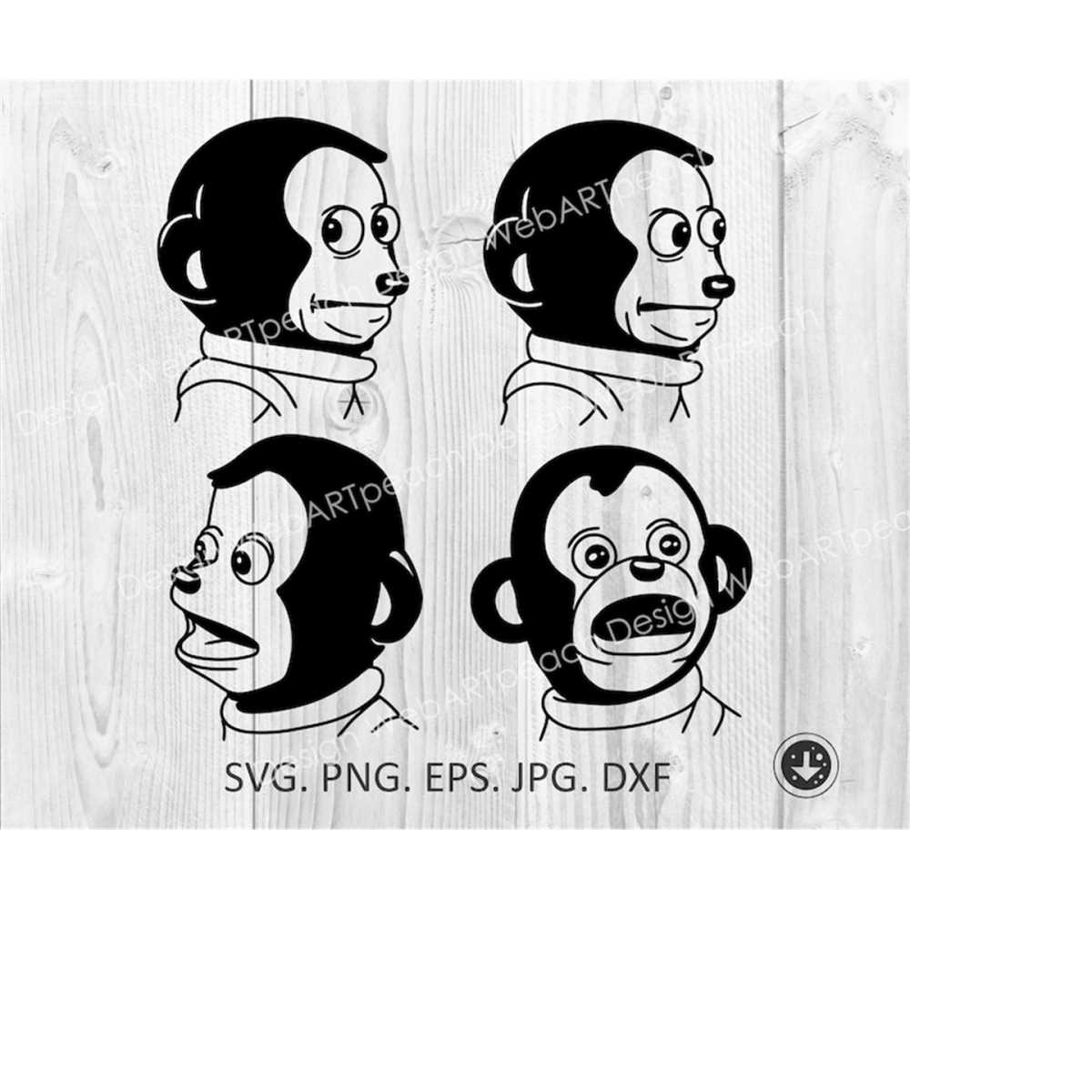 Funny Emotes-Memes svg Monkey Puppet Reaction Meme Clumsy Lo - Inspire ...