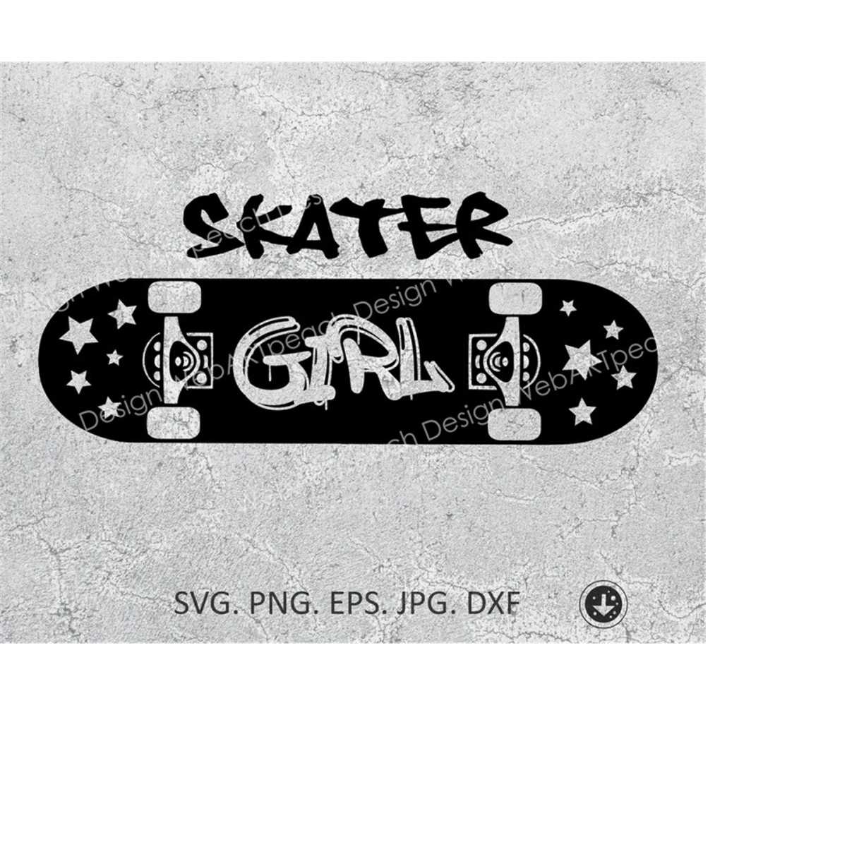 Skater Girl Svg Skateboarding ,graffiti skateboard Svg Png E | Inspire ...