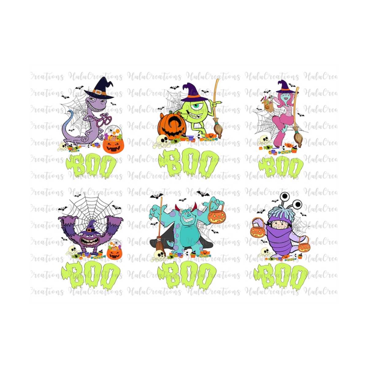 Monster Halloween Bundle Png, Monster Boo Png, Monster Match - Inspire ...