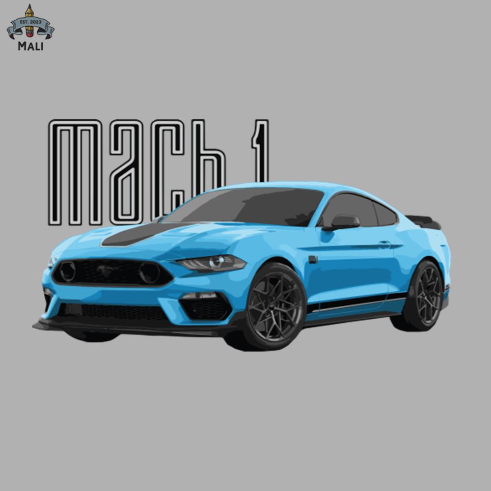 MACH 1 Mustang GT 50L V8 Performance Car Grabber Blue Sublim | Inspire ...