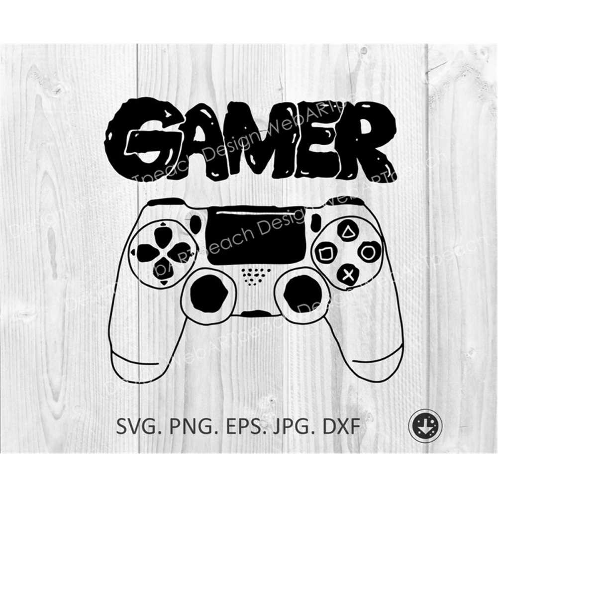 Gamer controller game svg png dxf Spatter svg, Game Zone Wal | Inspire ...