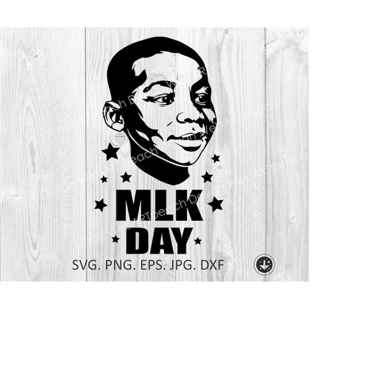 Martin Luther King JR. boy svg png dxf, MLK Day - svg, png, | Inspire ...