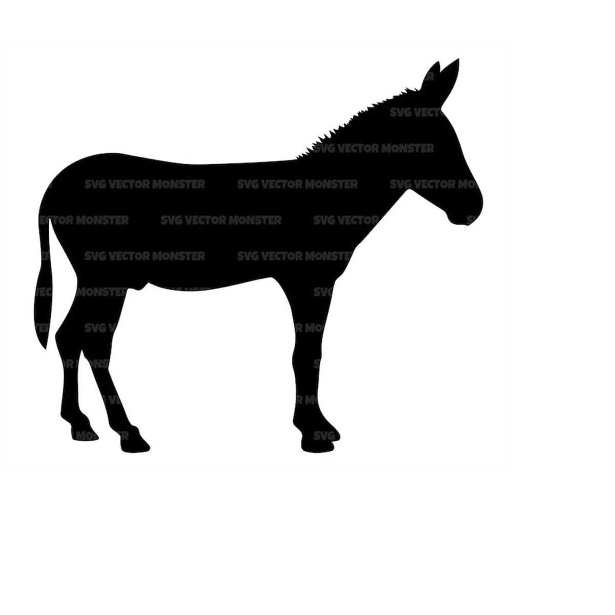 Mule Silhouette