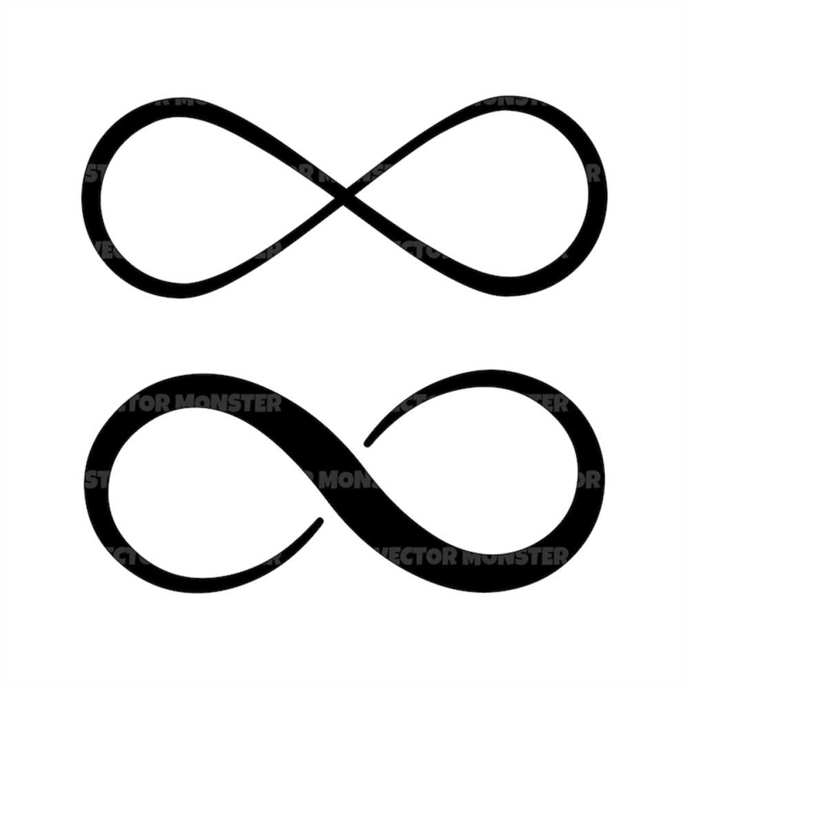 Infinity Symbol Svg. Vector Cut file for Cricut, Silhouette, - Inspire ...