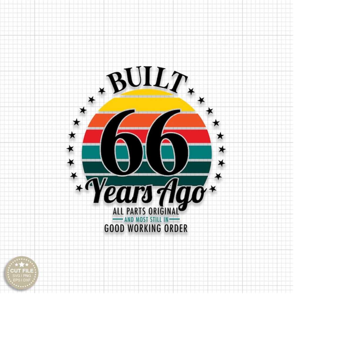 66th birthday Svg Vintage 66th Birthday svg 66 svg happy 66t - Inspire ...