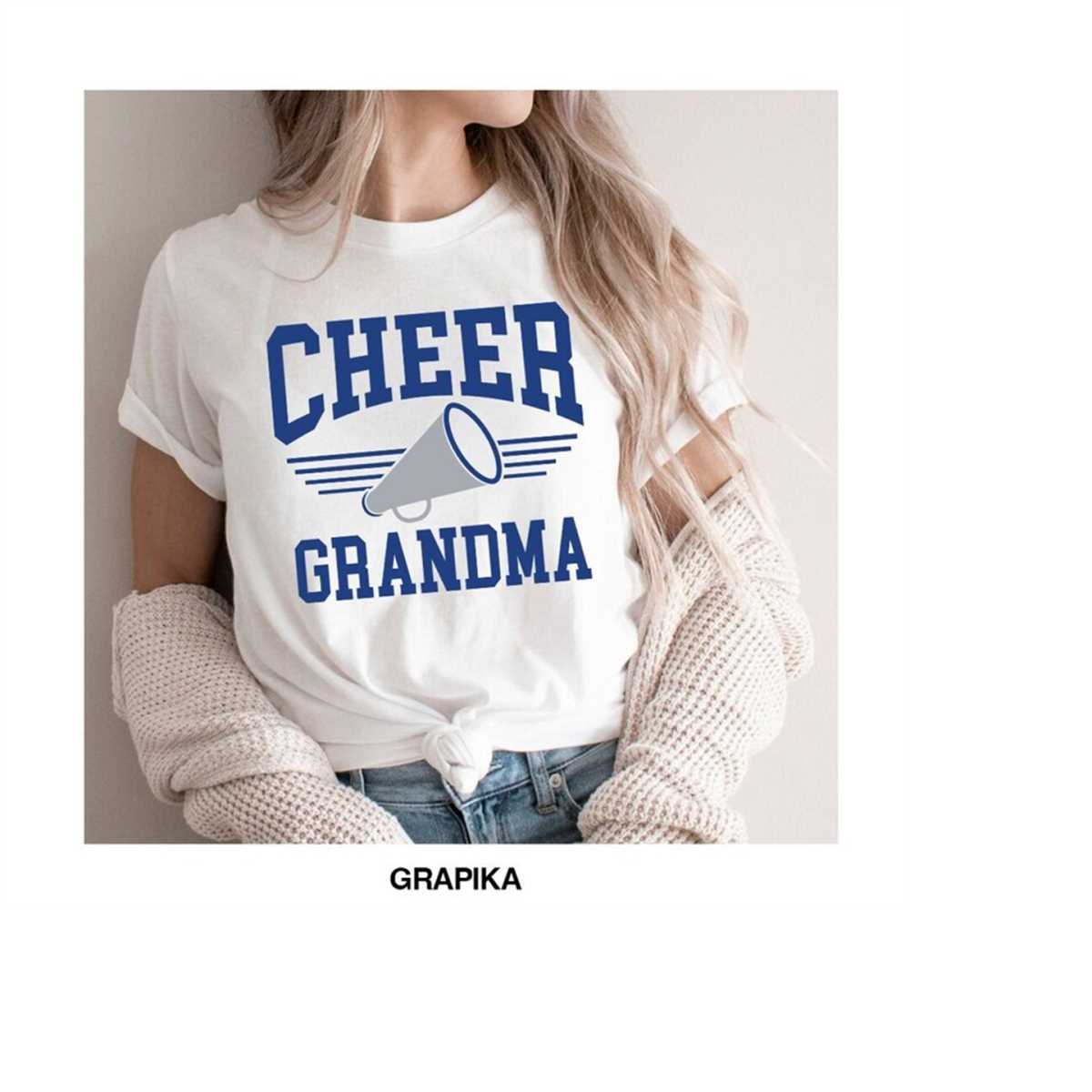 Cheer Grandma Svg Proud Cheer Grandma Svg Senior Cheer Grand | Inspire ...