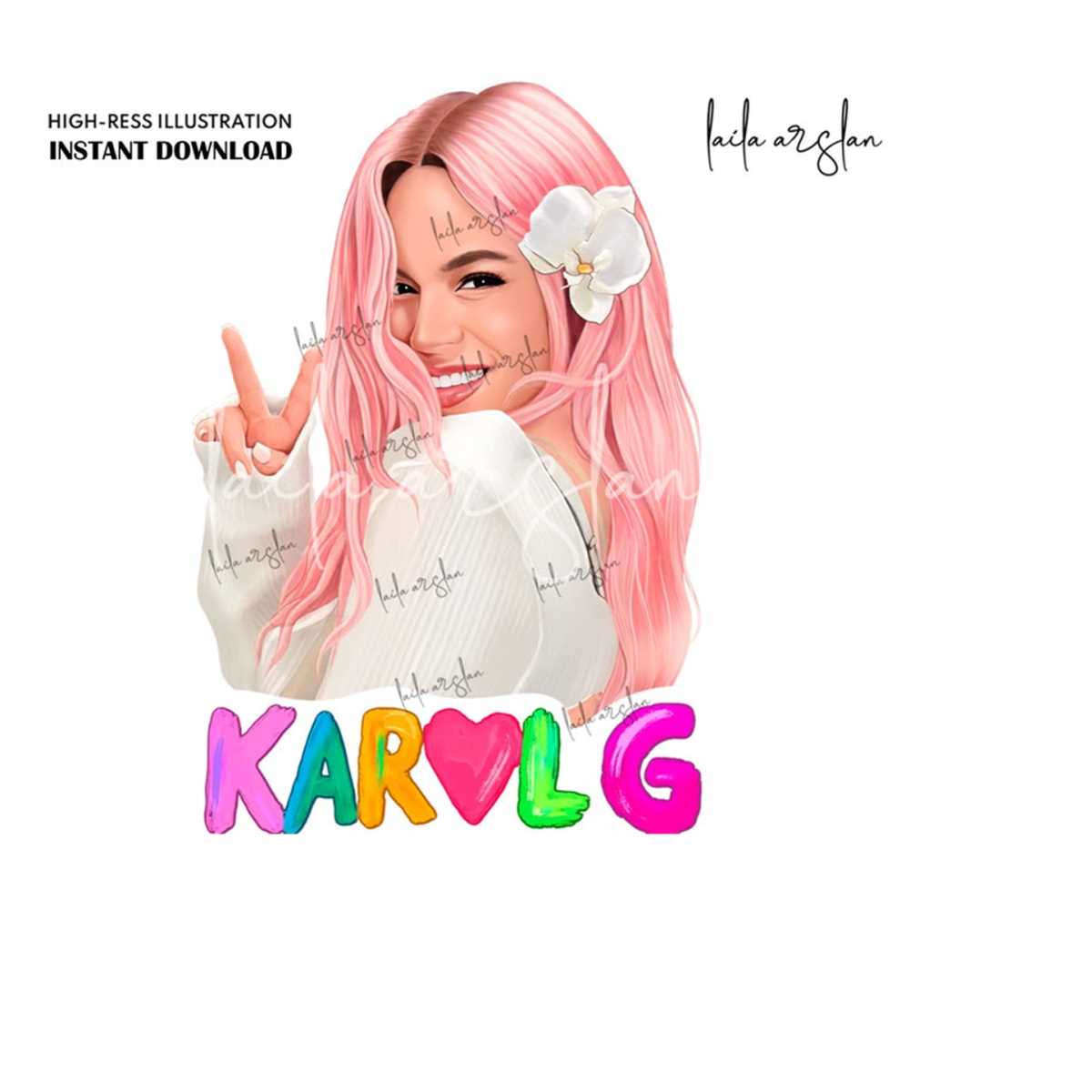 Karol G pink hair | karol G mientras me curo del cora | Karo - Inspire ...