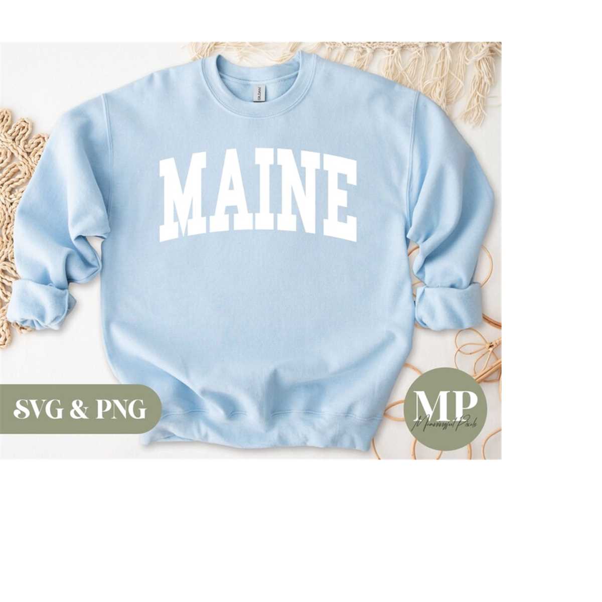 Maine SVG & PNG | Inspire Uplift