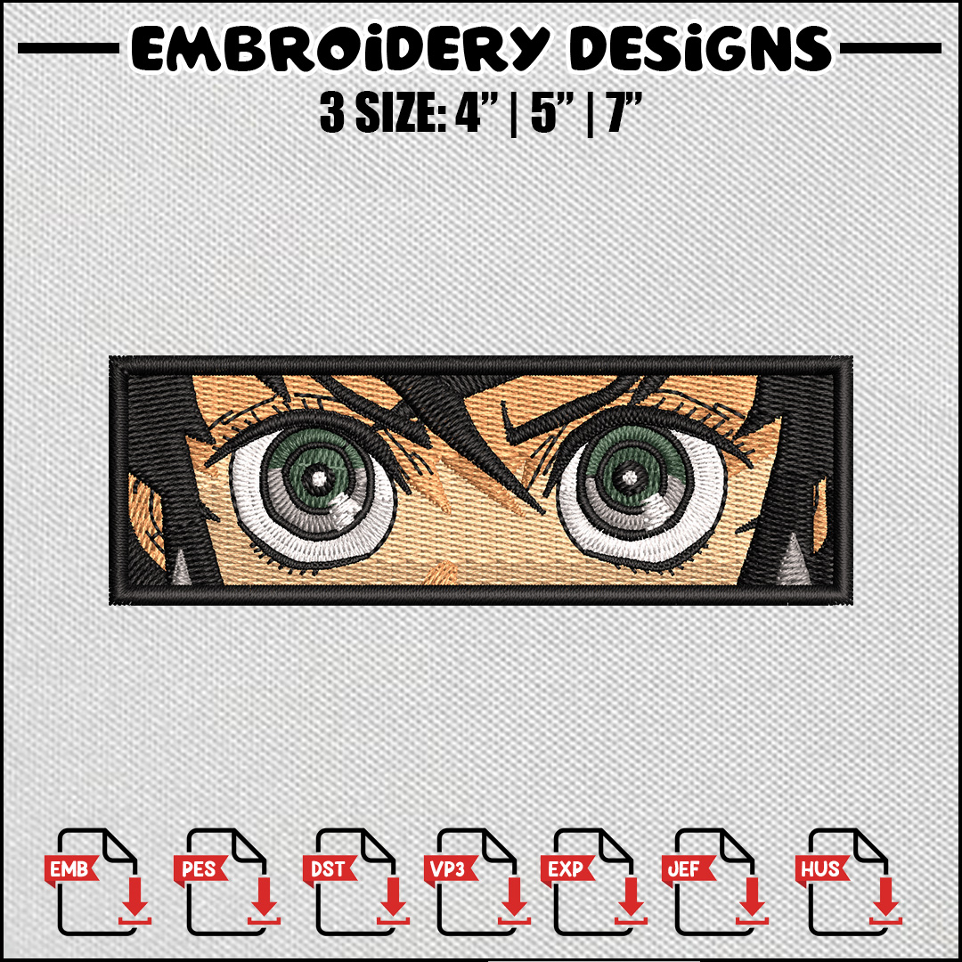 Inosuke Eyes embroidery design, Inosuke embroidery, Anime de | Inspire ...