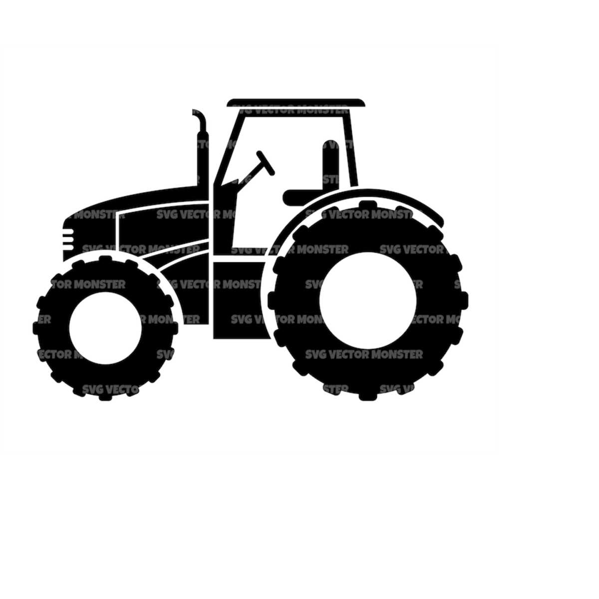 Tractor Svg, Farm Svg, Farmer Svg. Vector Cut file for Cricu | Inspire ...