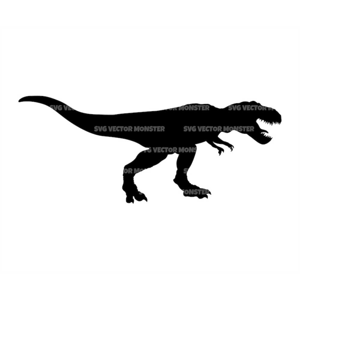 T-Rex Svg, Tyrannosaurus Svg, Dinosaur Svg. Vector Cut File - Inspire ...