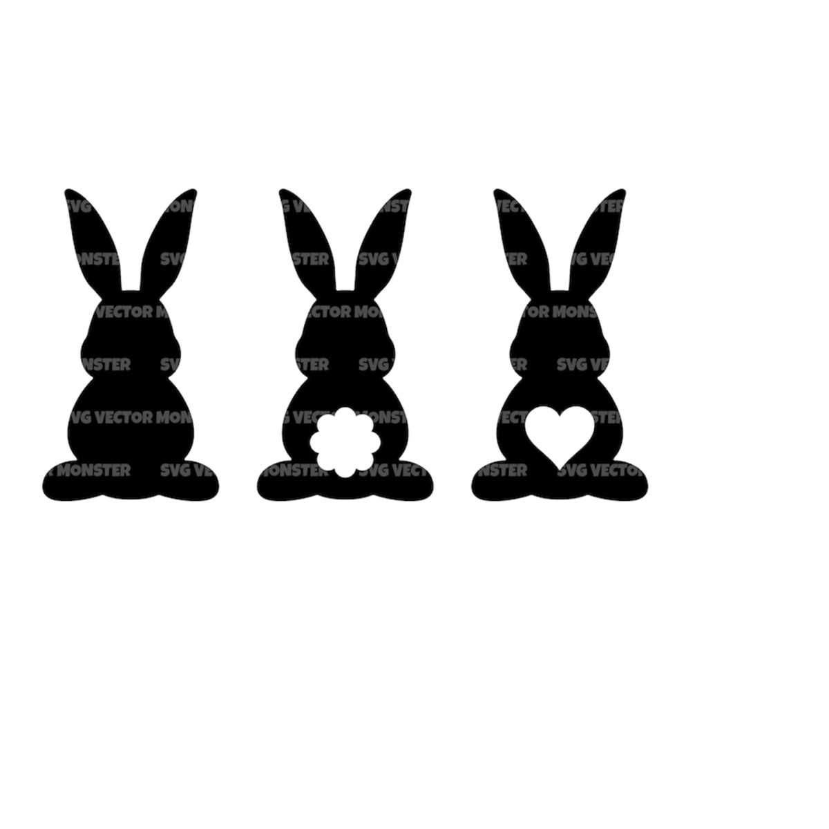 Bunny Rabbit Svg, Easter Bunny Svg. Vector Cut file for Cric | Inspire ...