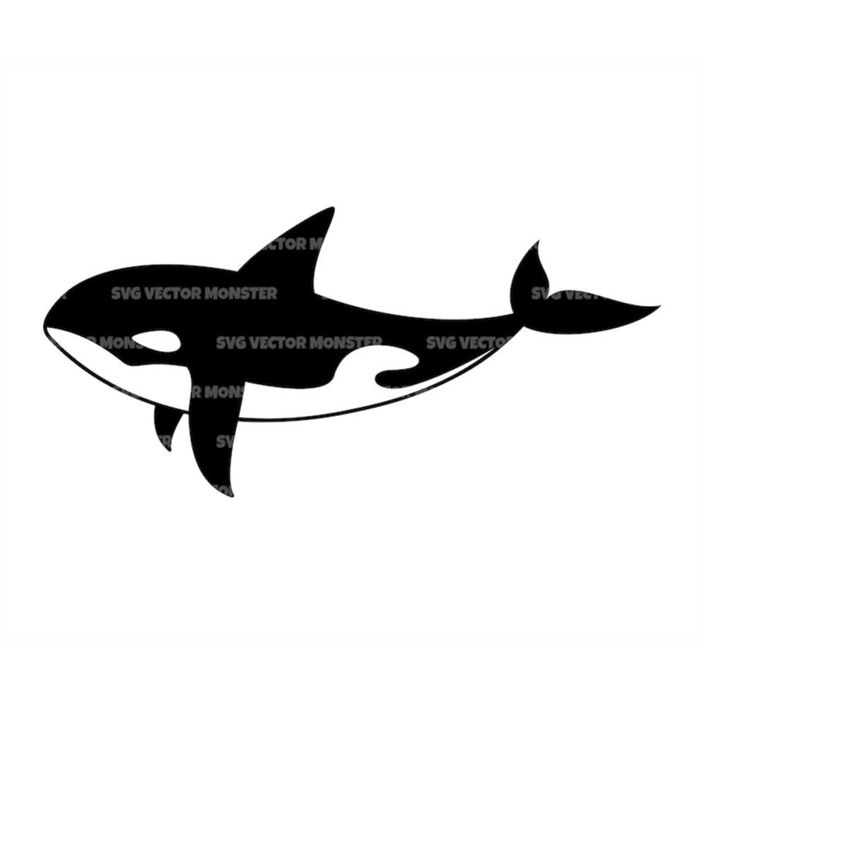 Orca Whale Svg, Killer Whale Svg. Whale Clip art, Svg Pdf Pn - Inspire ...