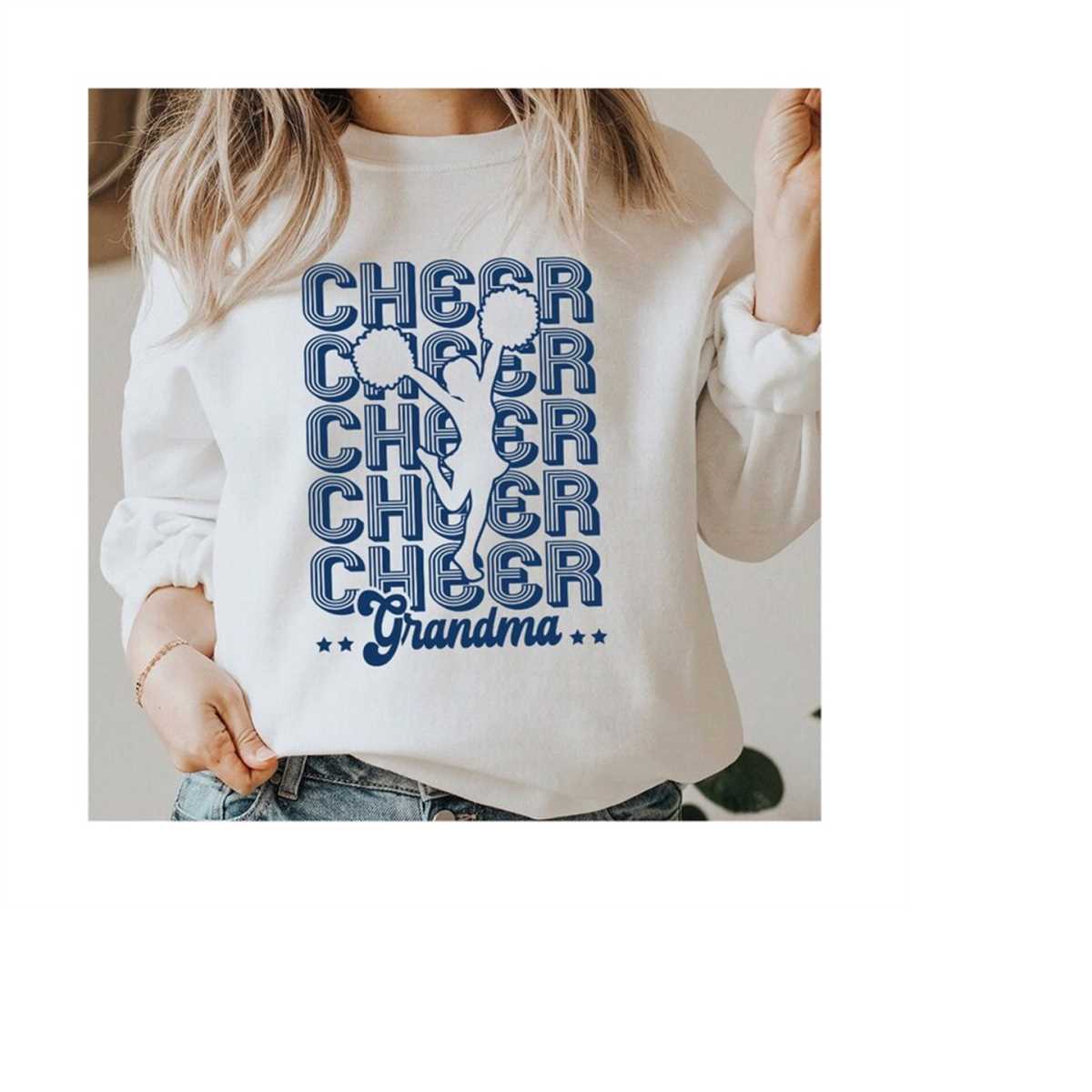 Cheer Grandma Svg Proud Cheer Grandma Svg Senior Cheer Grand - Inspire ...