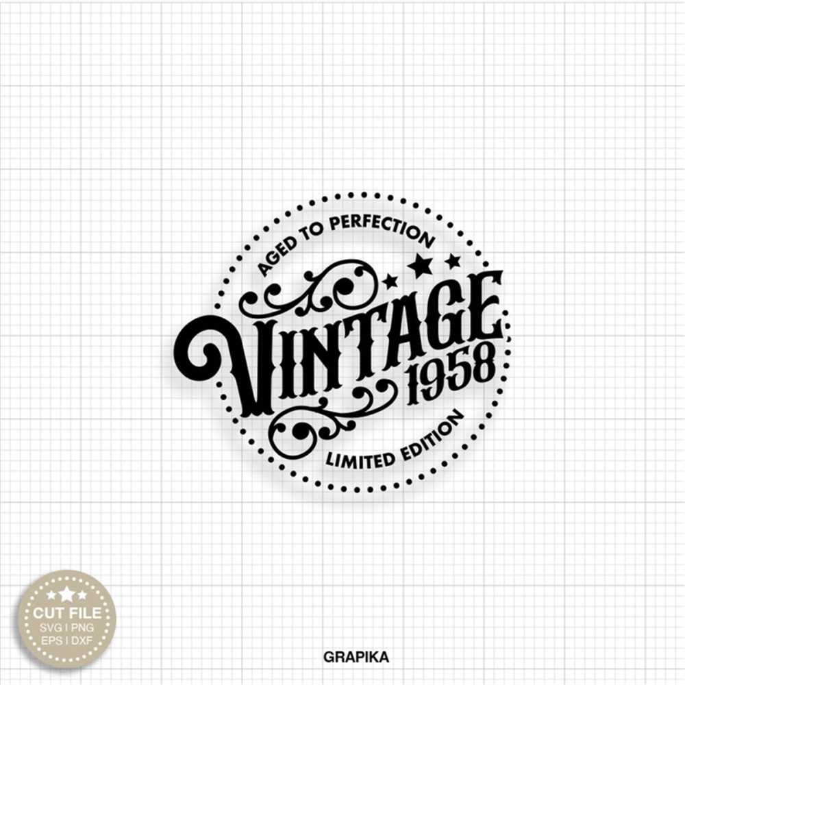 65th birthday Svg Vintage 65th Birthday svg 65 svg happy 65t | Inspire ...
