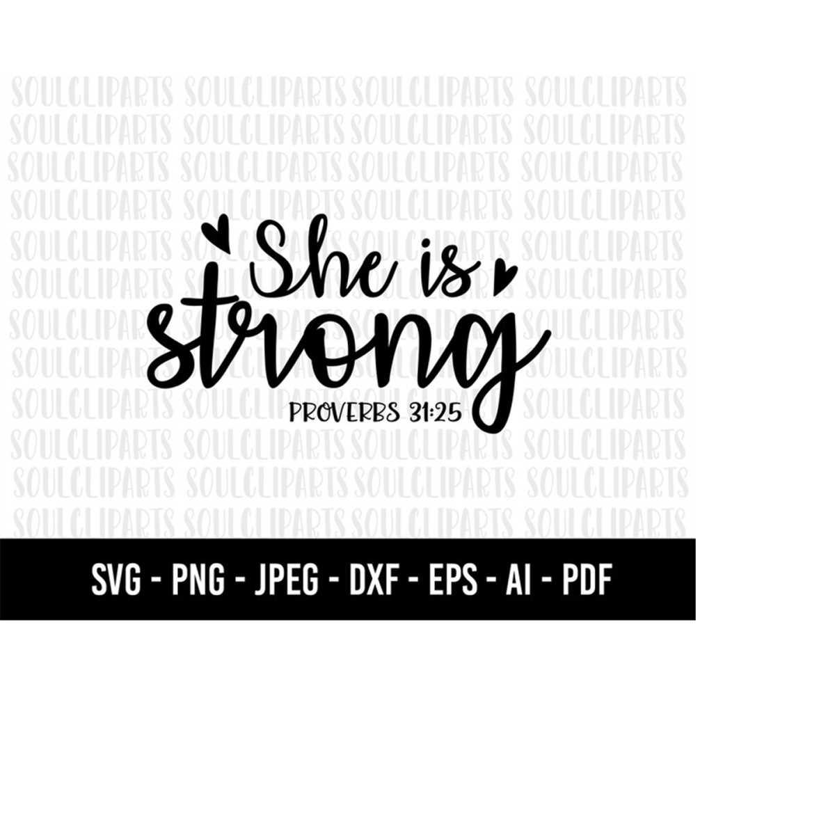 COD184- she is strong svg/quote svg/quote clipart /strong Sv - Inspire ...