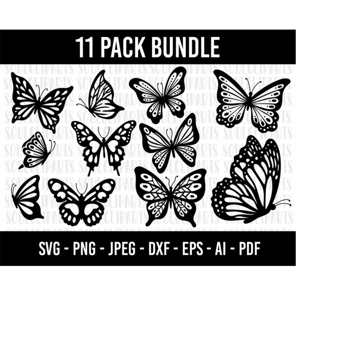 COD368-Butterfly svg/ butterfly clipart/Boho svg clipart/Boh | Inspire Uplift