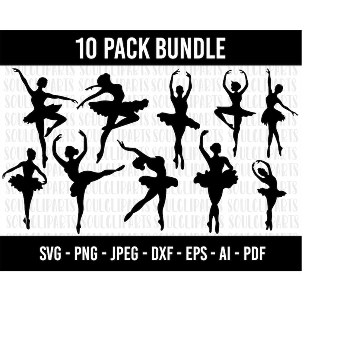 COD203- Ballet Dancer Svg, Ballerina Svg, Ballerina Cut File | Inspire ...