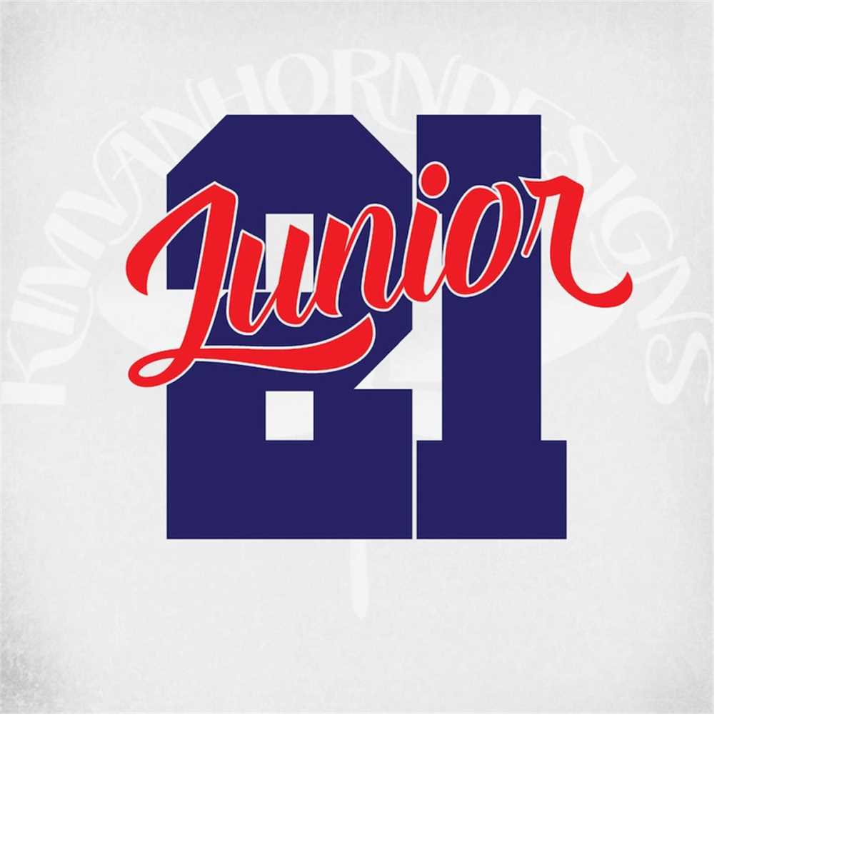 Junior 21 svg, Class of 2021 svg, dxf, png and two printable | Inspire ...