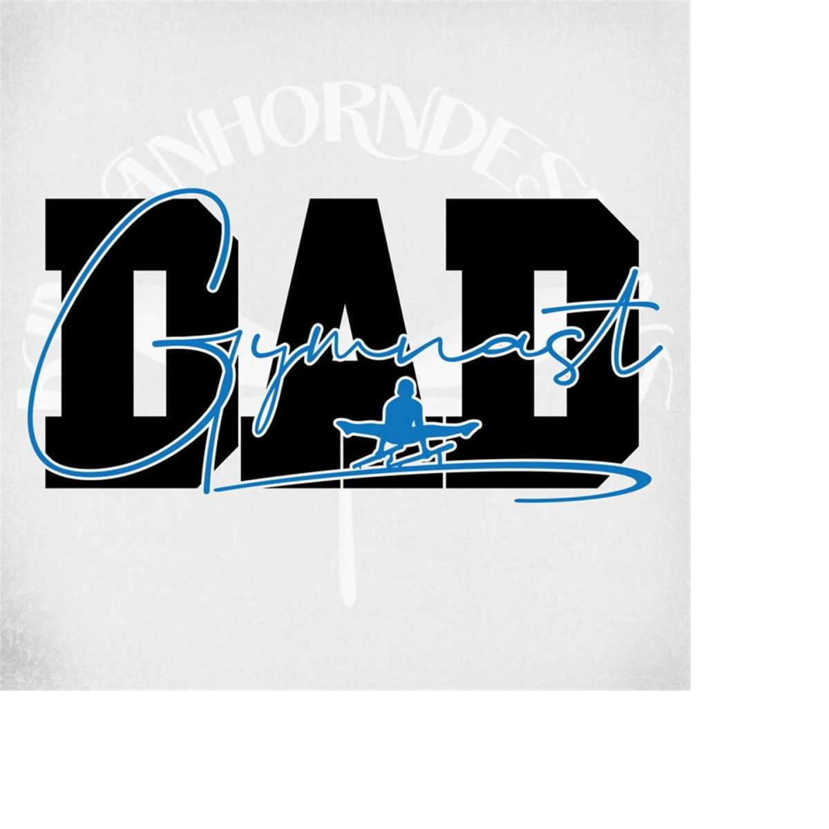 Gymnast Dad svg, Men's Gymnastics svg, Parallel Bar svg, PBa - Inspire ...