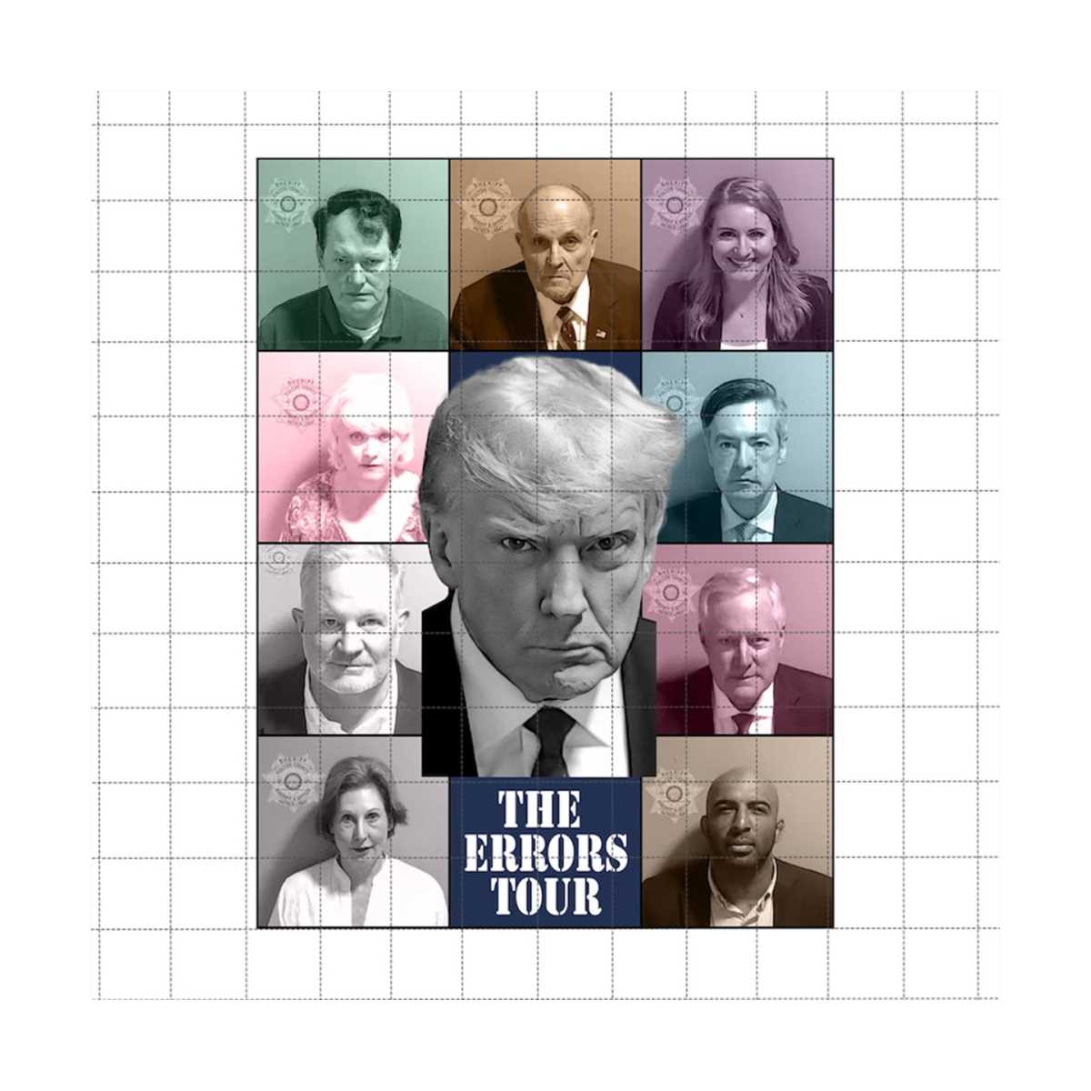 The Errors Tour Png, Trump Never Surrender Png, Mugshot Png, | Inspire ...