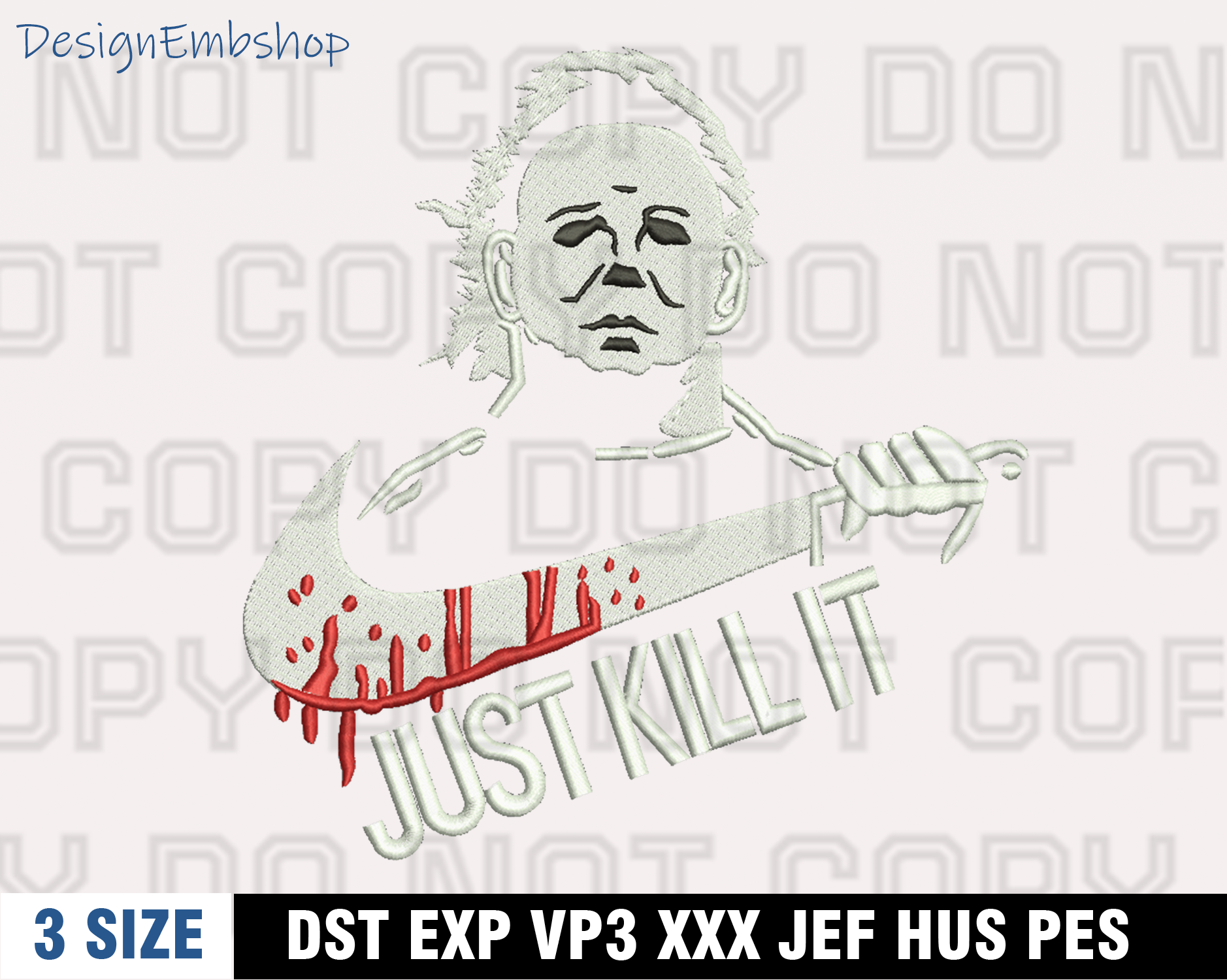 Just kill it Embroidery Designs, Embroidery Designs, LIKE L | Inspire ...
