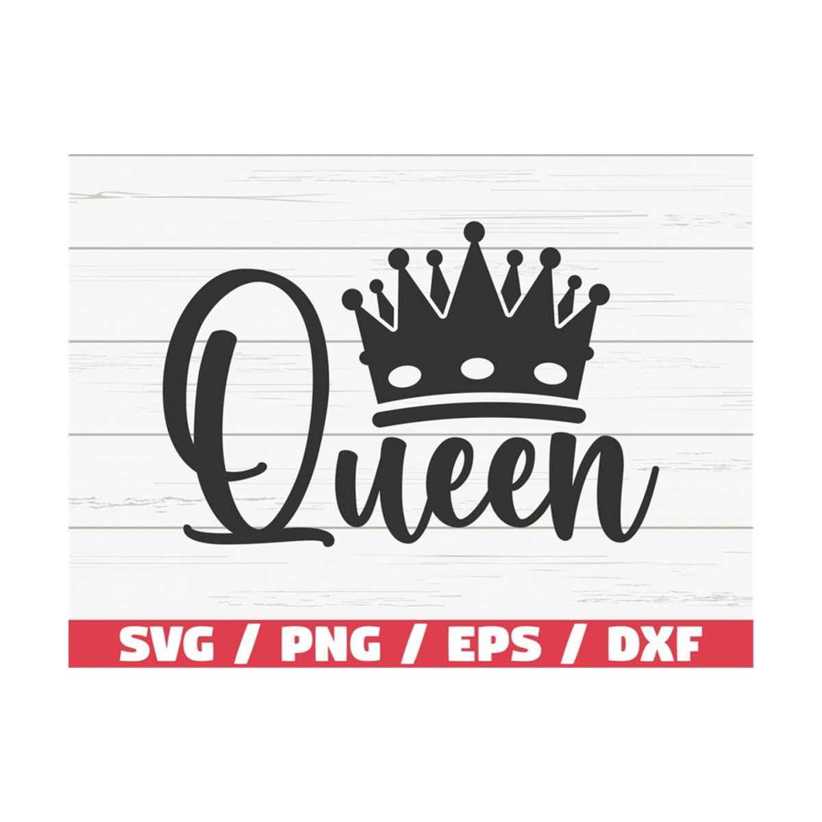 Queen SVG / Black Queen SVG / Cut File / Cricut / Crown SVG - Inspire ...