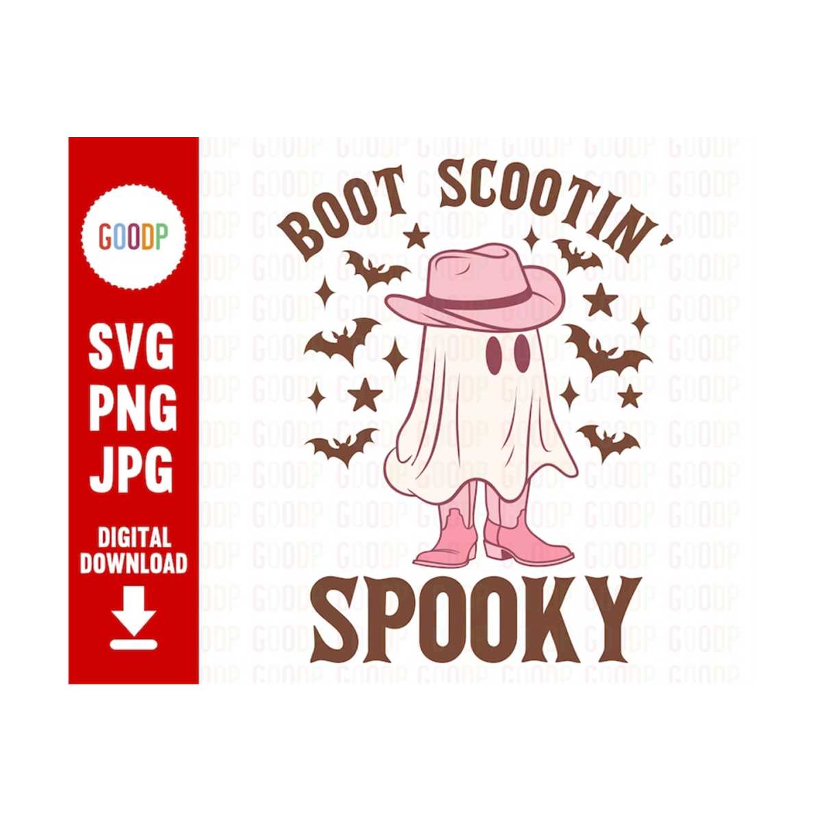 Boot Scootin Spooky, Spooky Season Png, Western Ghost Png, S | Inspire ...