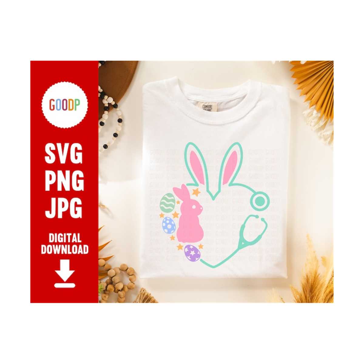 Easter Stethoscope, Stethoscope Svg, Nurse And Easter Svg, E | Inspire ...