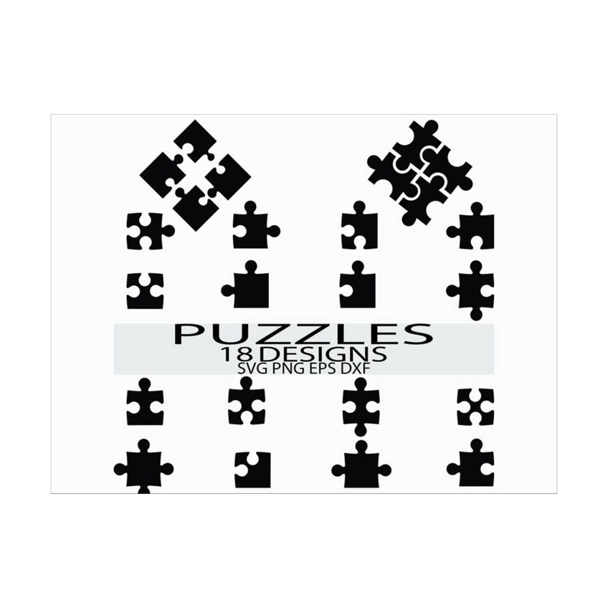 Puzzle svg / puzzle piece svg / clipart / dxf / png / image - Inspire ...