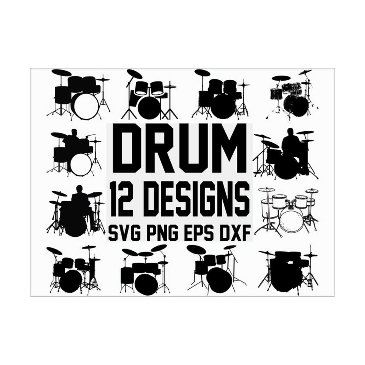 Drum svg/ drummer svg/ music clipart/ musicians svg file/ mu - Inspire ...