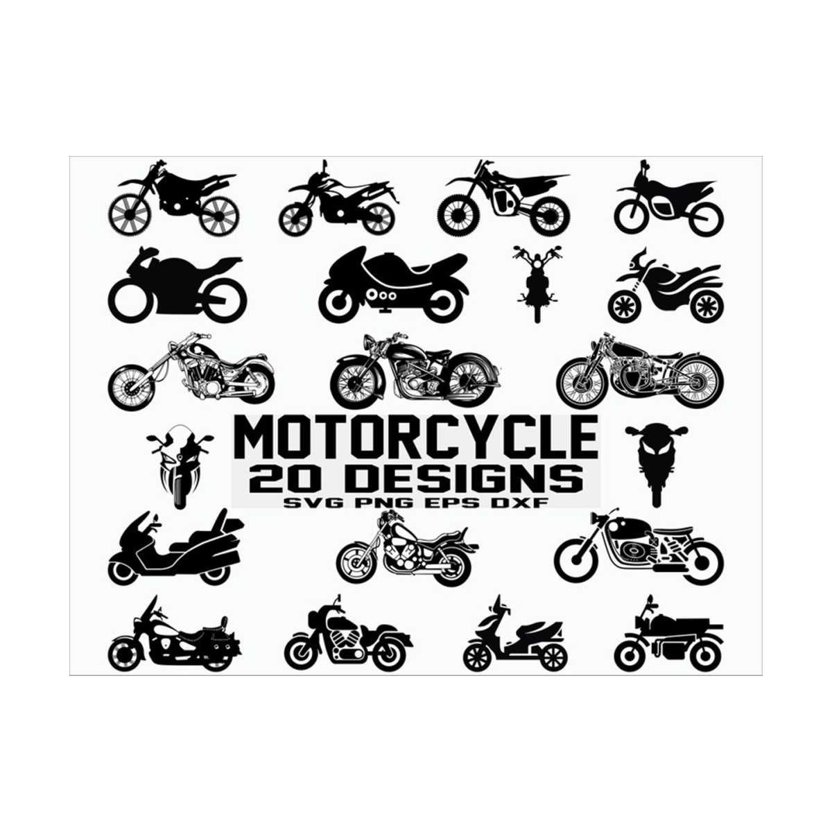 Motorcycle SVG/ Motorcycle Clipart/ Harley Svg/ cutting file - Inspire ...