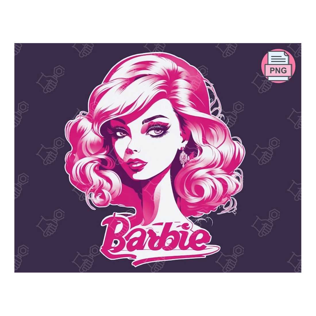 Unveil Barbie's Charm: Sublimation Design, Clipart - Instant | Inspire ...
