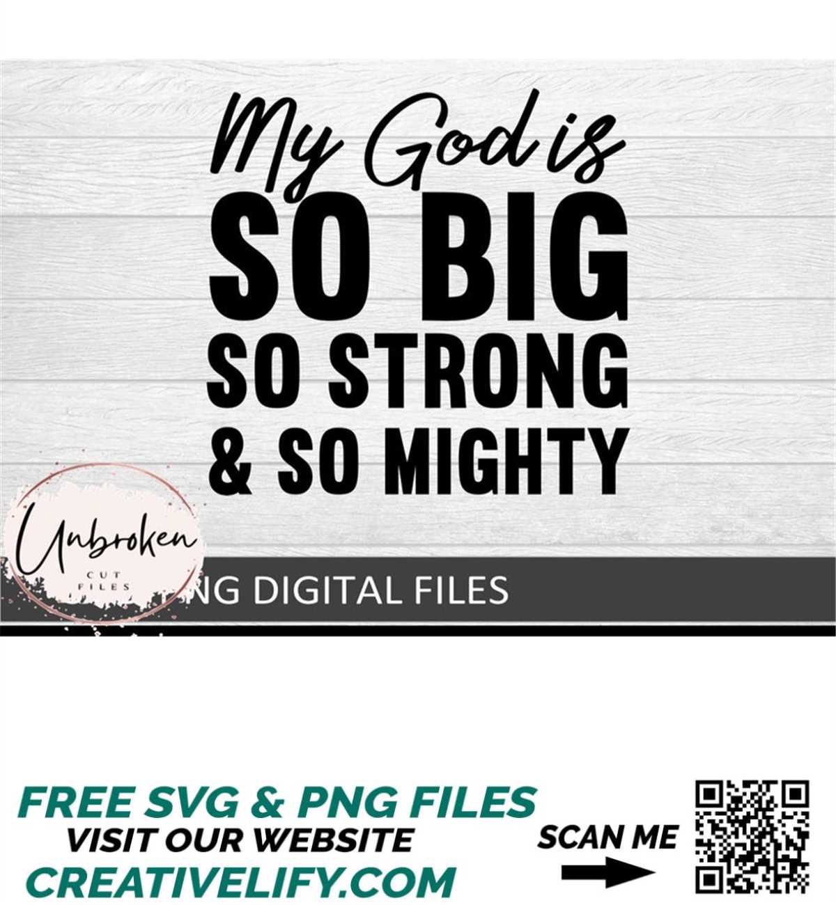 My God is so big, so mighty and strong, Christian Kids Appar - Inspire ...