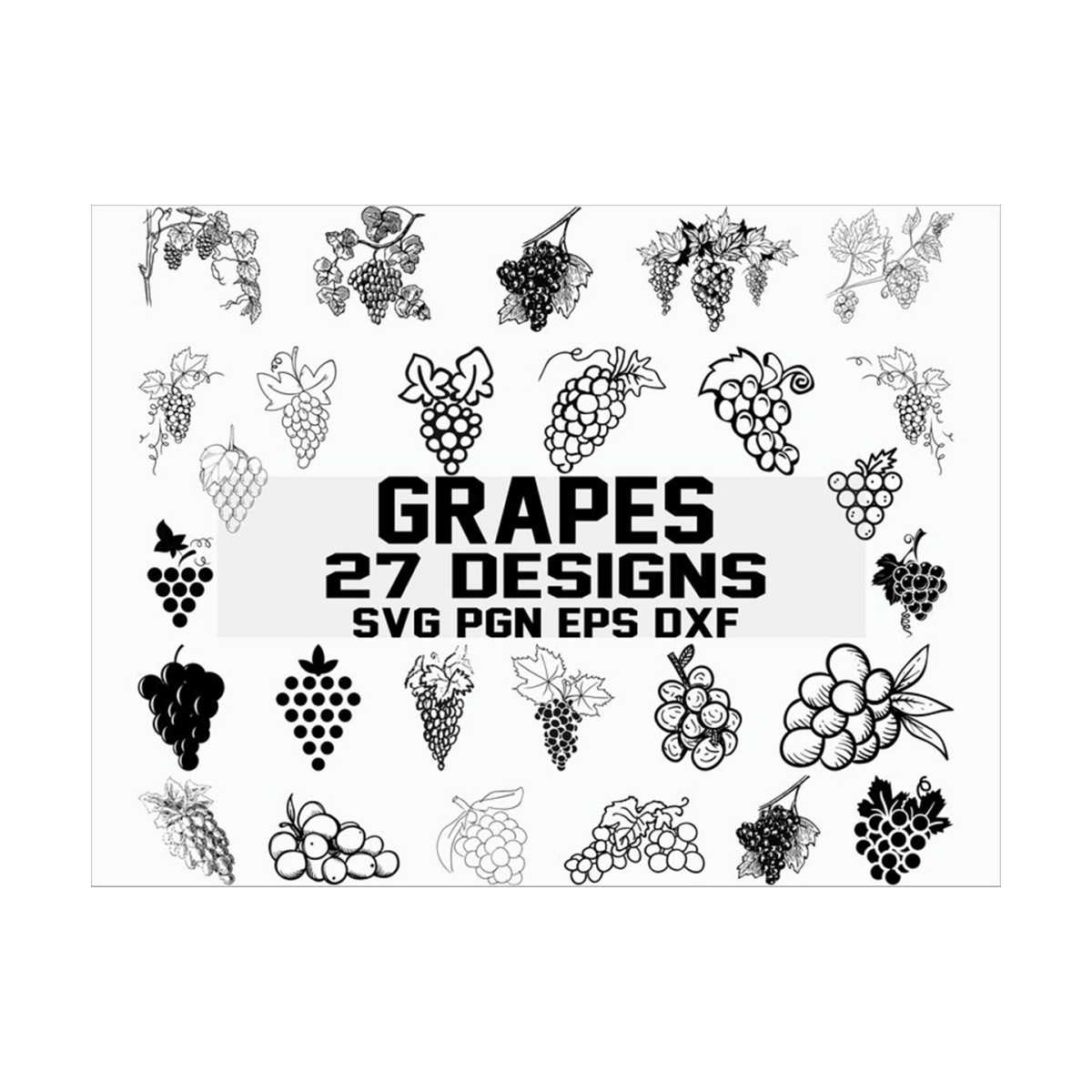 Grape svg/ wine svg/ vineyard svg/ fruits svg/ clipart/ silh | Inspire ...
