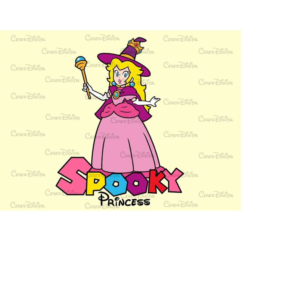 Spooky Princess Peach Png, Peach Png, Super Mario Png, Super | Inspire ...