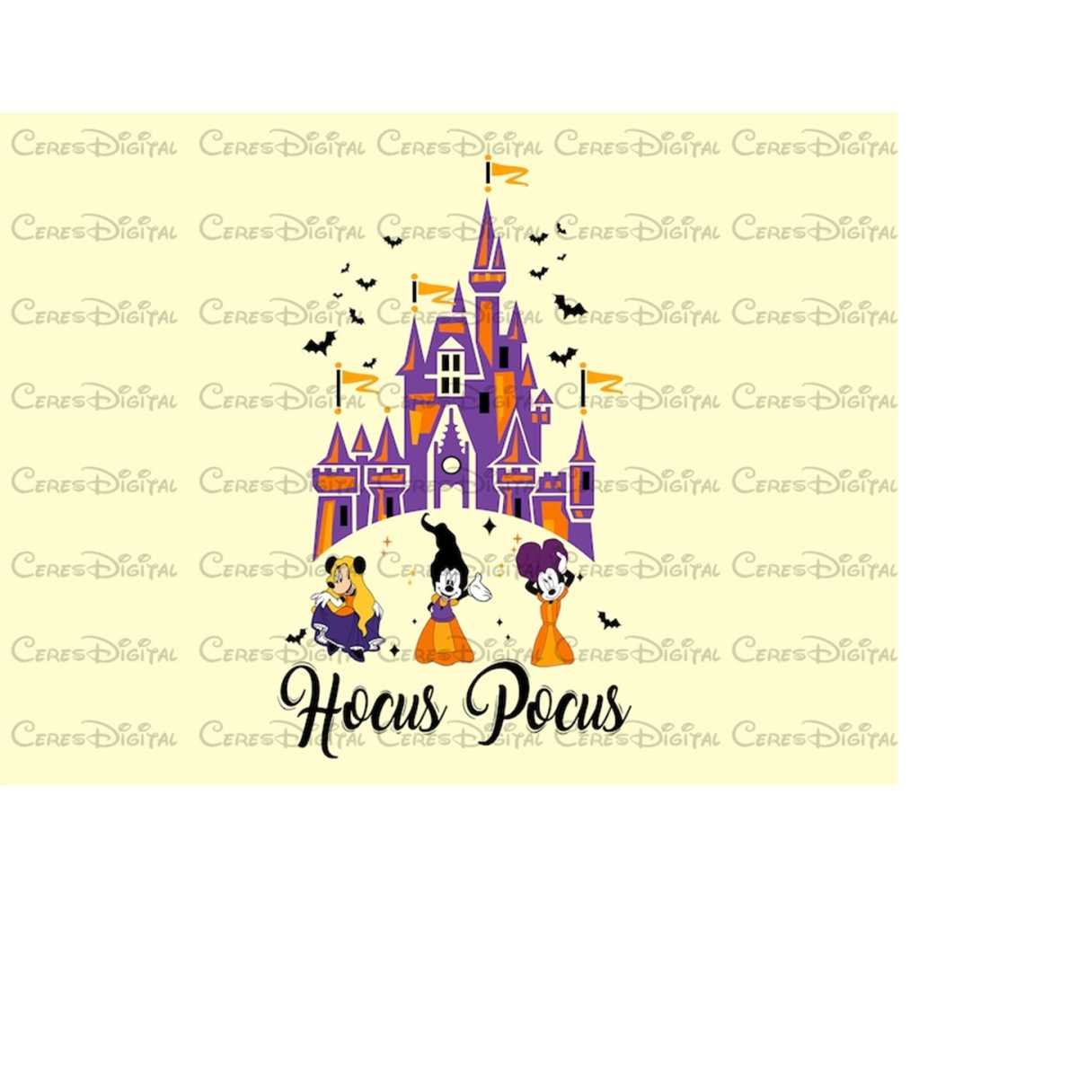 Hocus Pocus Mickey Png, Halloween Mickey Ears Png, High Qual - Inspire ...