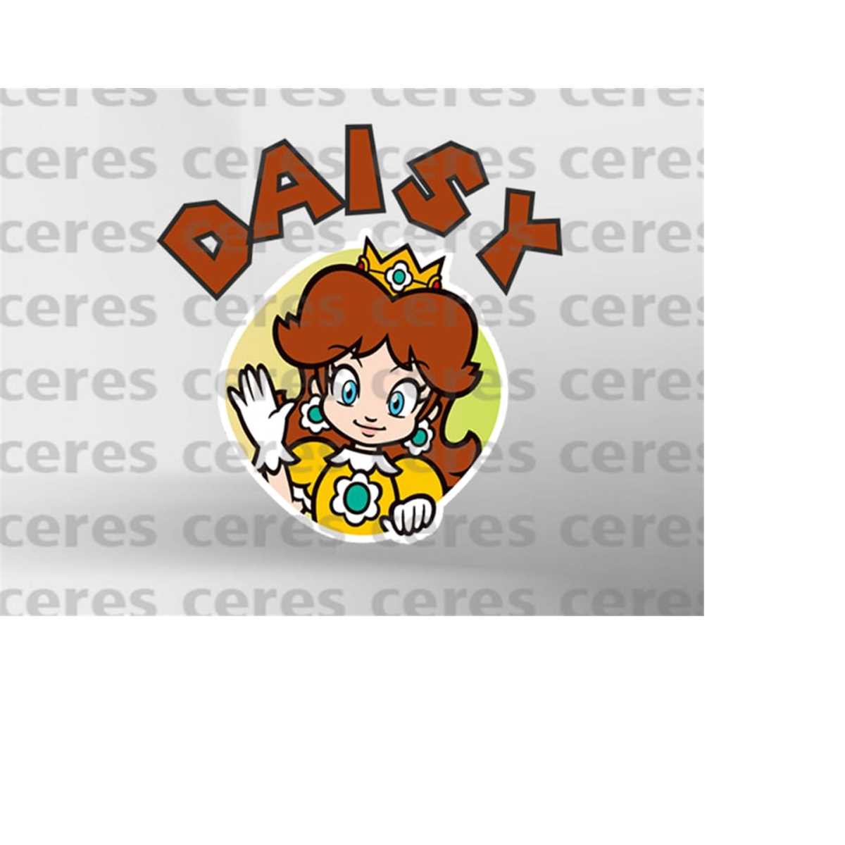 Princess Daisy Png, Daisy Svg, Princess Daisy Svg, Princess | Inspire ...