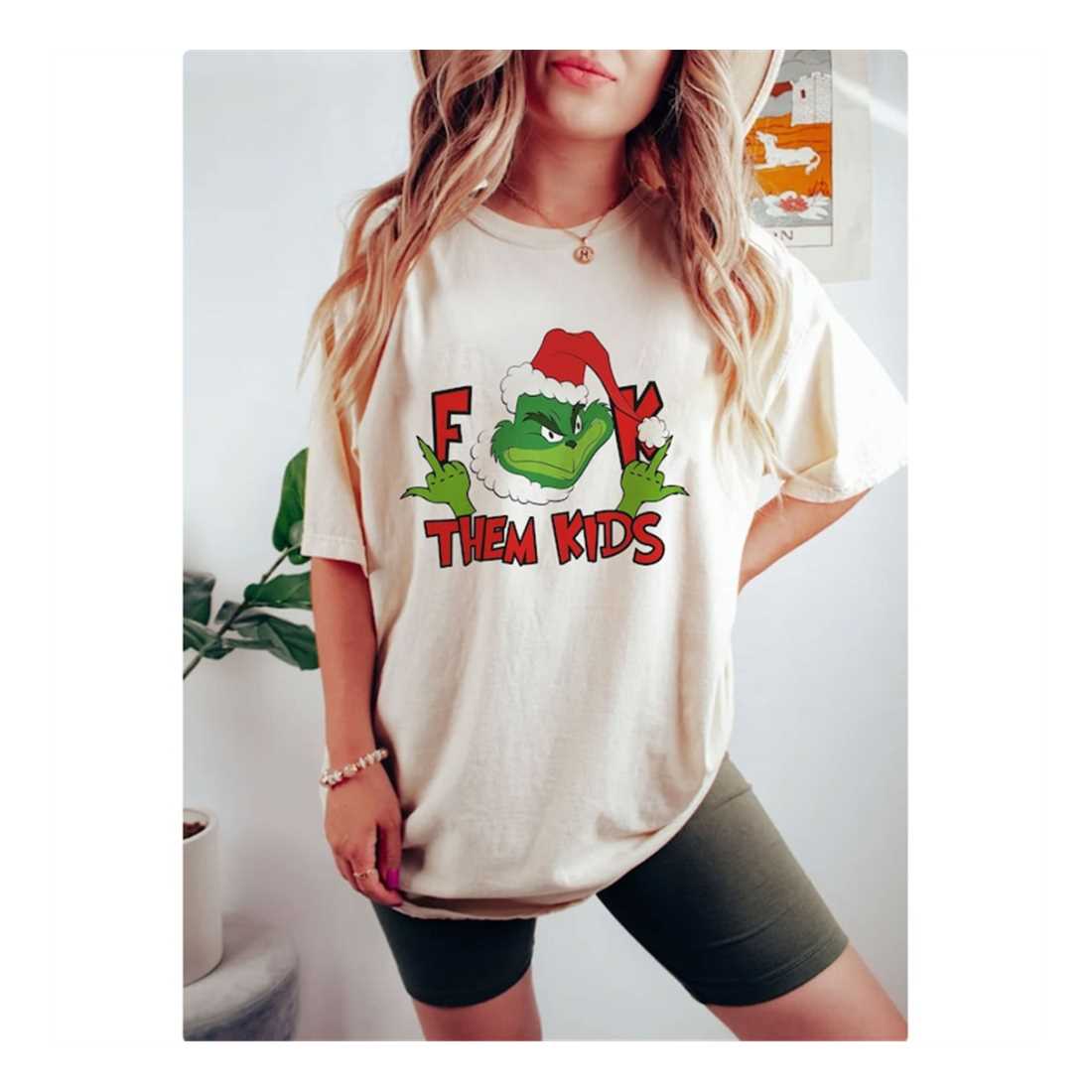 FK Them Kids SVG, Middle Finger SVG, Grinch Giving the Finge | Inspire ...