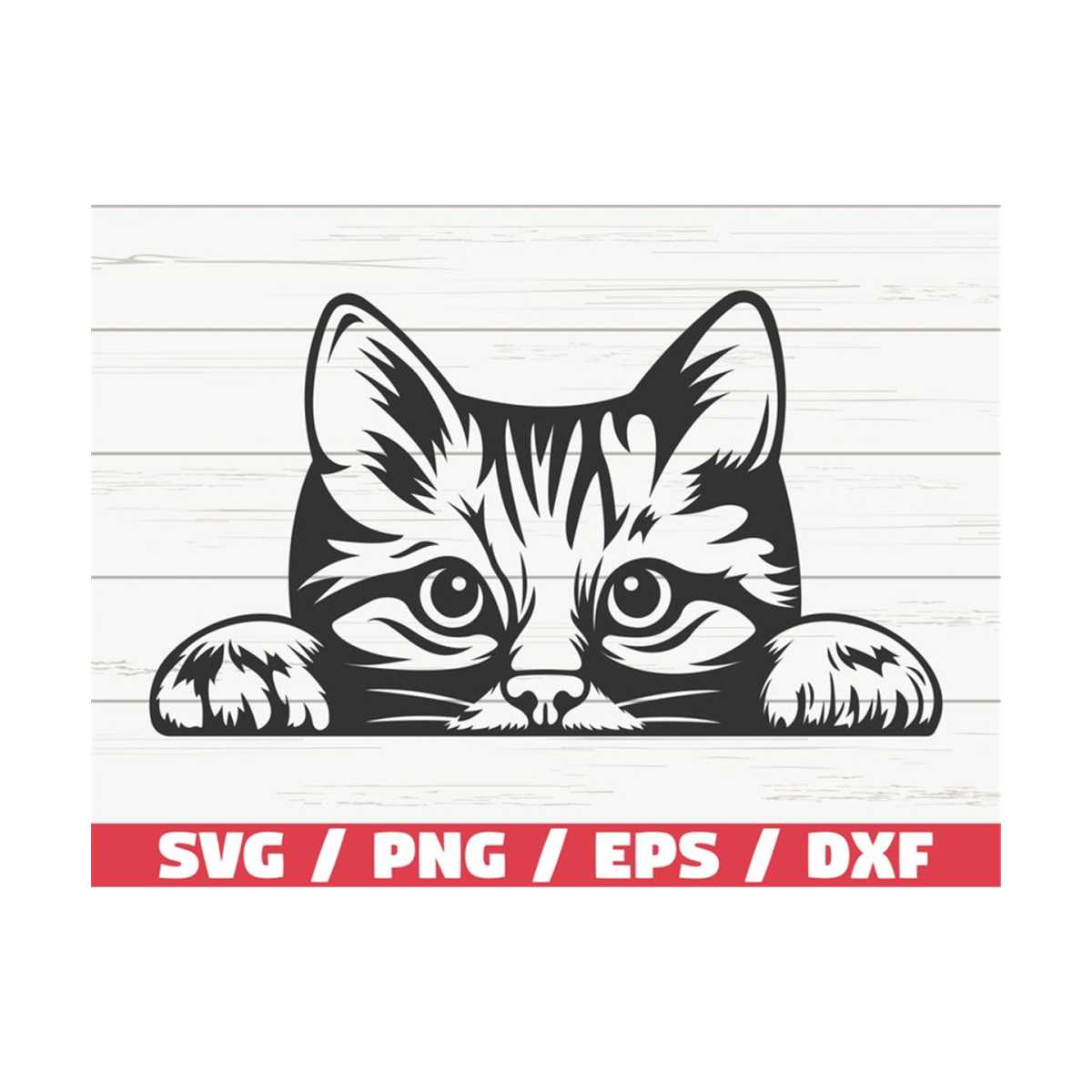 Cat SVG / Peeking Cat SVG / Cut File / Cricut / Commercial u | Inspire ...