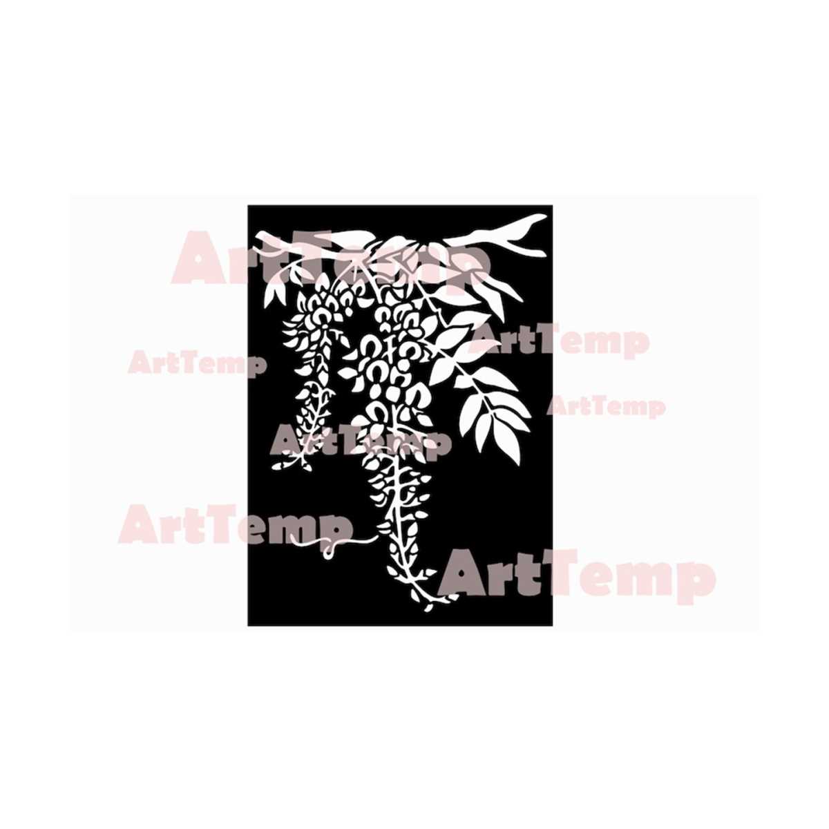 Wisteria DXF, Tree Privacy Screen cut file, svg for cricut, | Inspire ...