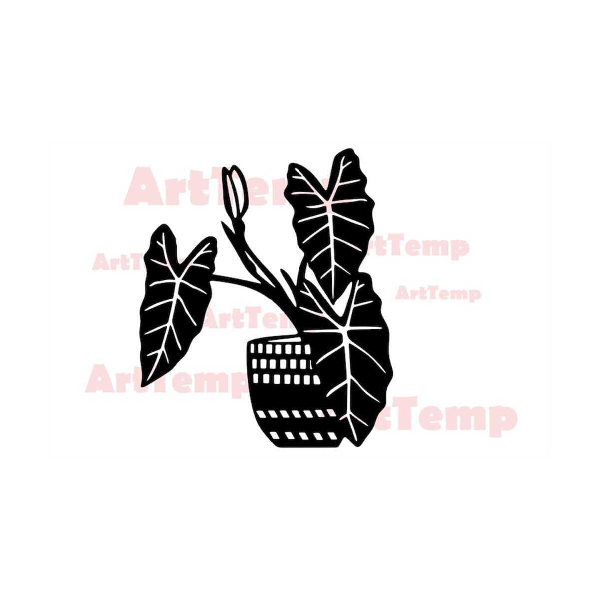 Flowerpots svg, houseplant in a pot svg for cricut, dxf for | Inspire ...