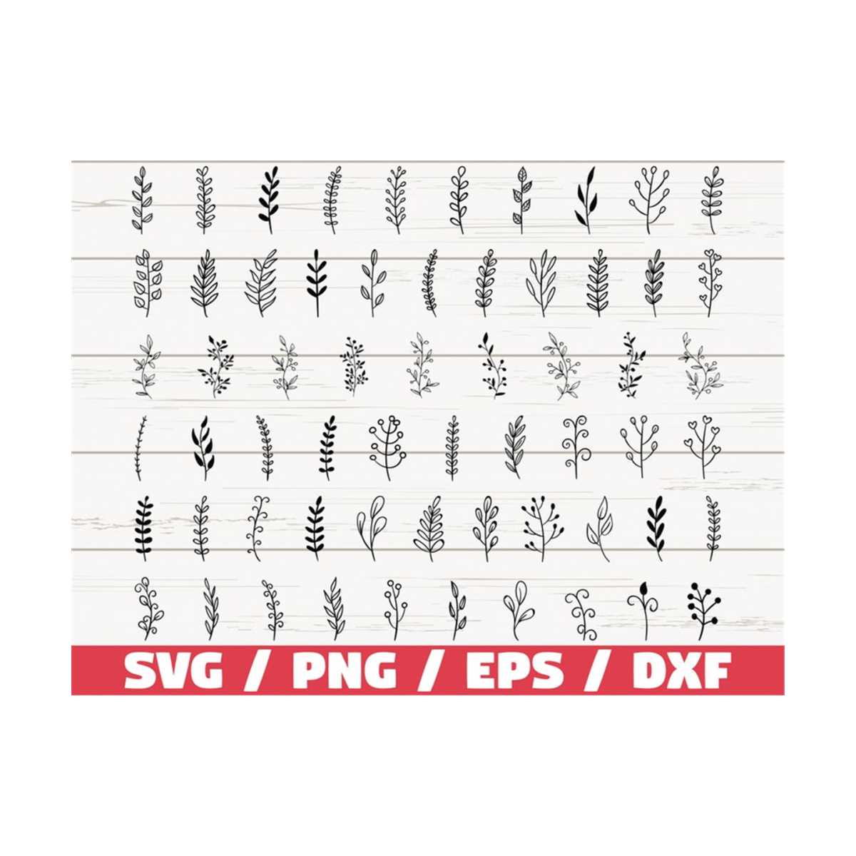 61 Leaf svg file/ Leaves svg file/ Branches svg file/ Leaves | Inspire ...